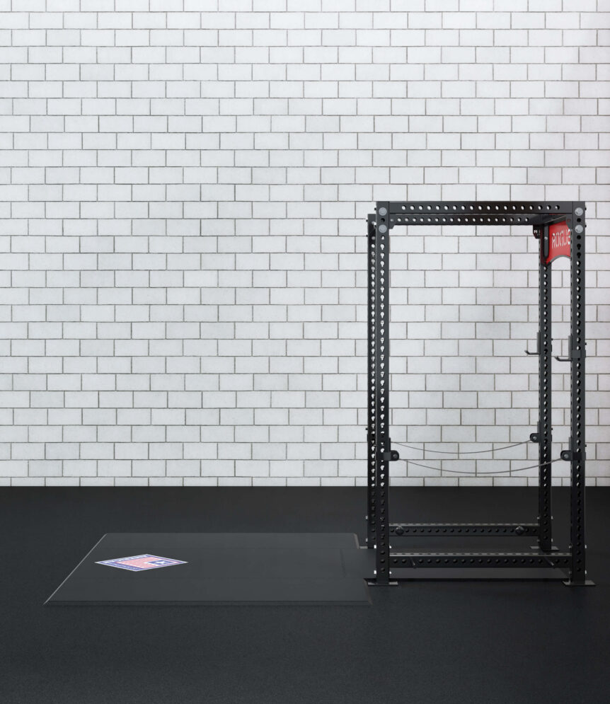 Custom Platforms for Use with Rogue* Racks - Custom Weightlifting Platforms